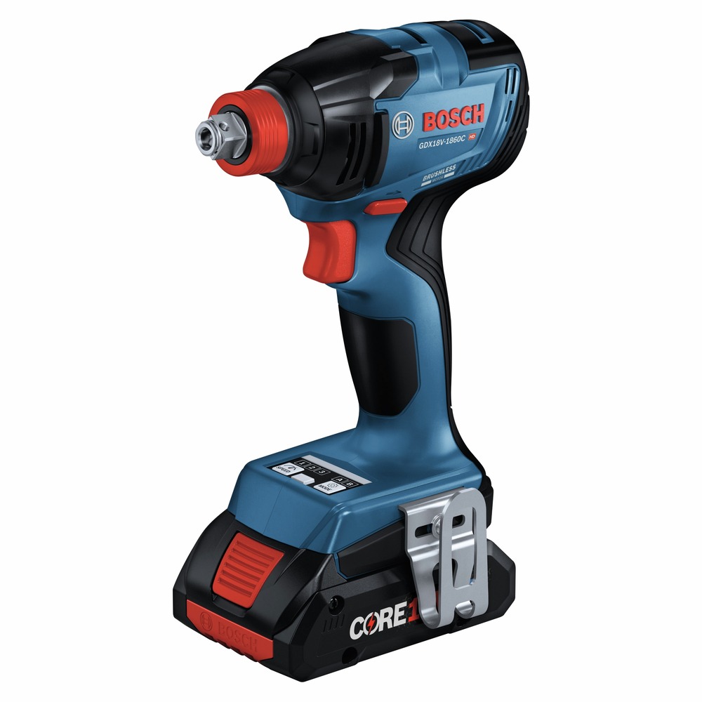 Factory Reconditioned Bosch 18V Brushless Lithium-Ion 1/4 in. and 1/2 ...