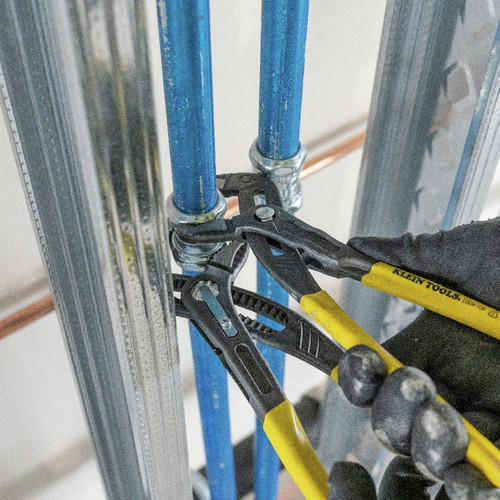 Klein Tools Quick-Adjust Klaw 10 in. Pump Pliers