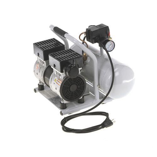 Quipall 1 HP 2 Gallon Oil-Free Hotdog Air Compressor
