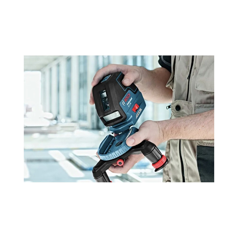 Factory Reconditioned Bosch Three Line Laser with Layout Beam