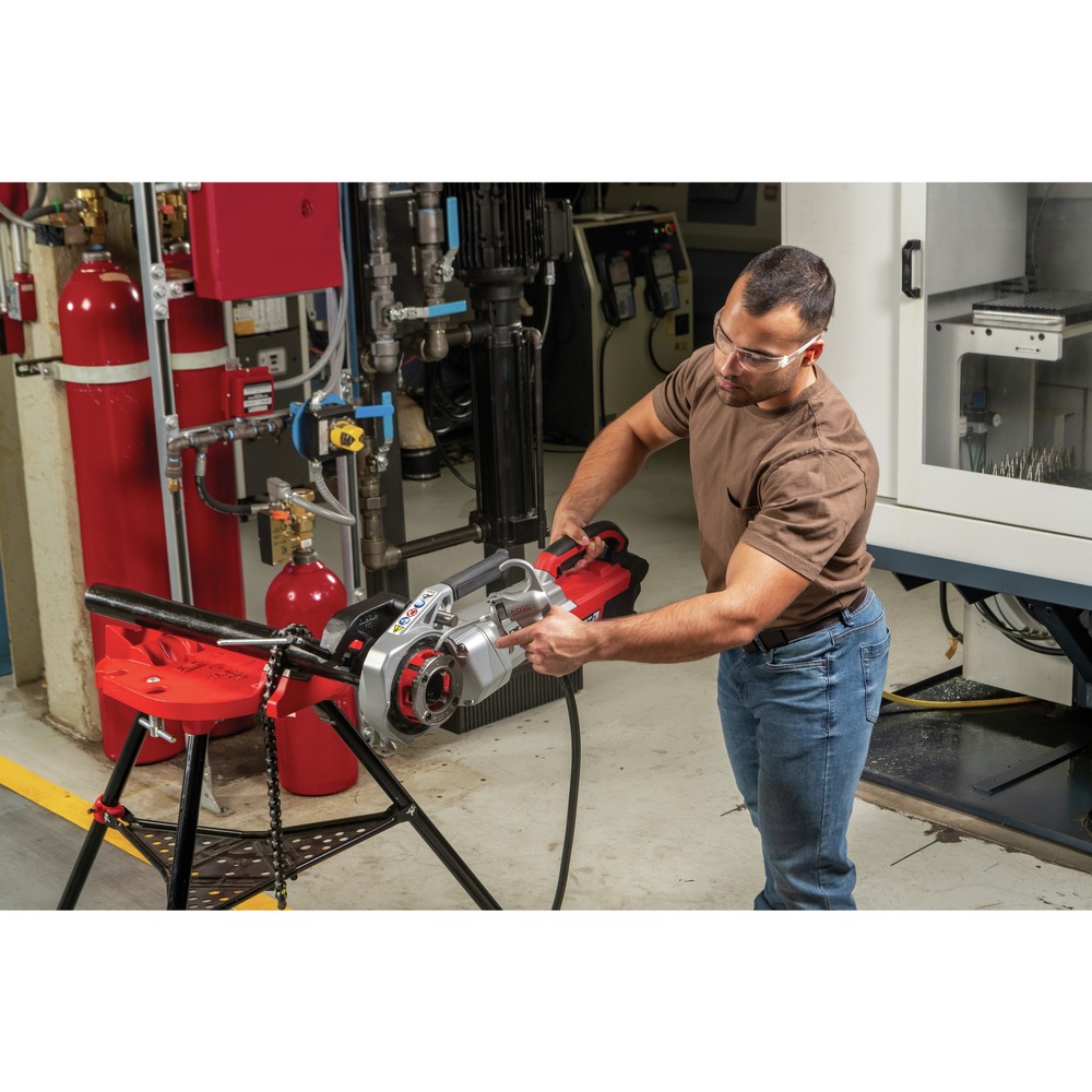 Ridgid 760 FXP 11-R Brushless Lithium-Ion Cordless Power Drive Kit with ...