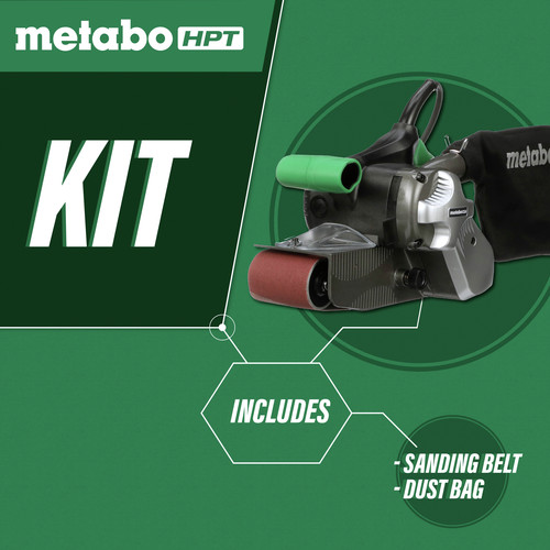Metabo HPT 9 Amp Variable Speed 3 in. x 21 in. Corded Belt Sander