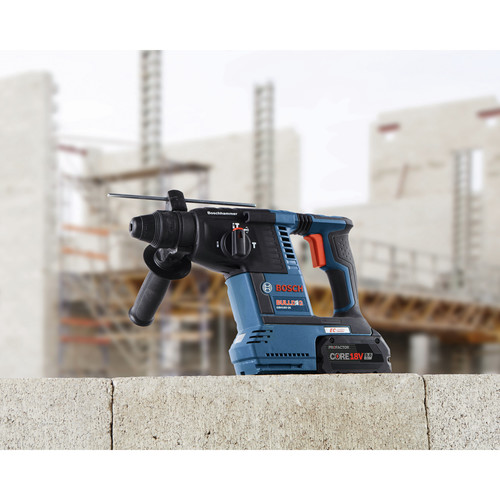Bosch 18V Bulldog Brushless Lithium-Ion 1 in. Cordless SDS-Plus Rotary ...