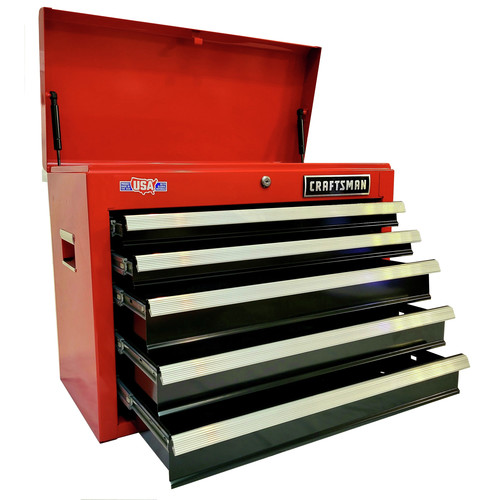 Craftsman 5 drawer tool box red store