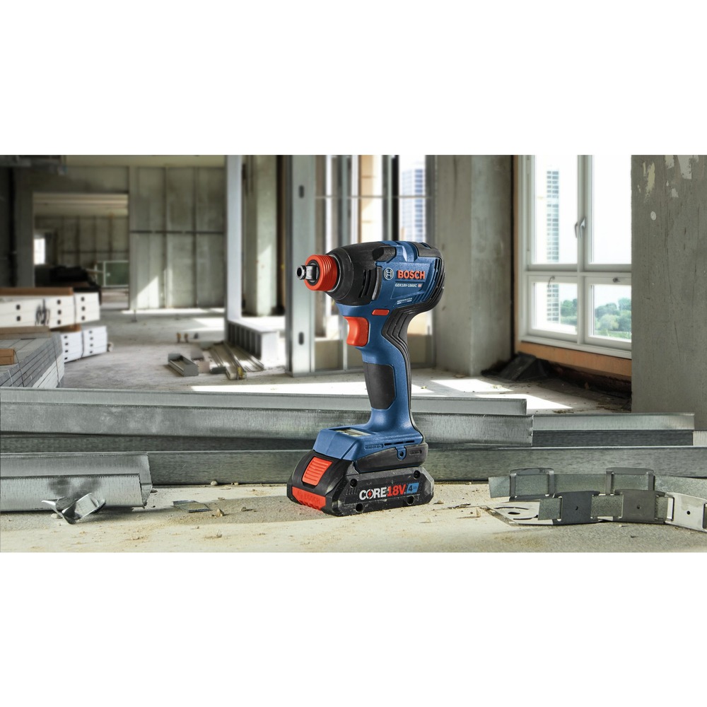 Factory Reconditioned Bosch 18V Brushless Lithium-Ion 1/4 in. and 1/2 ...
