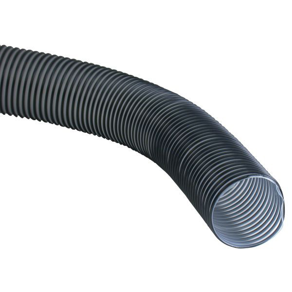JET 4 in. x 20 ft. Black Dust Collection Hose - JT9-JW1032 - Power ...