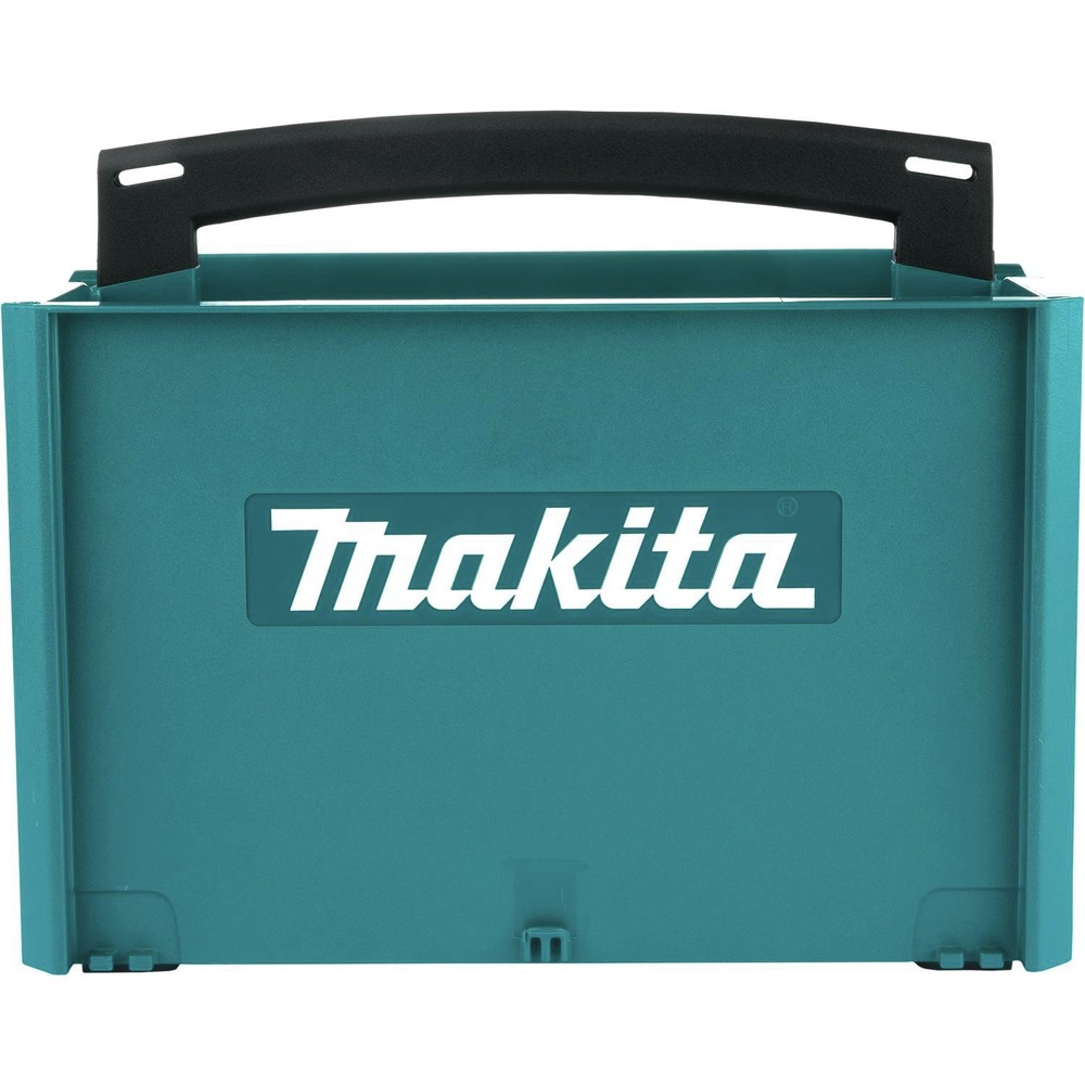 Makita MAKPAC 10 in. x 15-1/2 in. x 11-1/2 in. Interlocking Tool Box ...