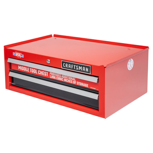 Craftsman 2 drawer homeowner middle chest store