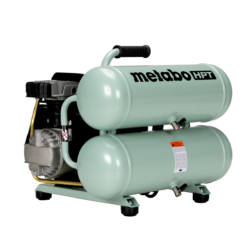 Metabo HPT 2 HP 4 Gallon Portable Twin Stack Air Compressor