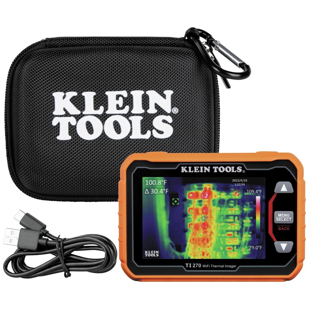 Klein Tools Rechargeable 10000 Pixels Thermal Imaging Camera with Wi-Fi