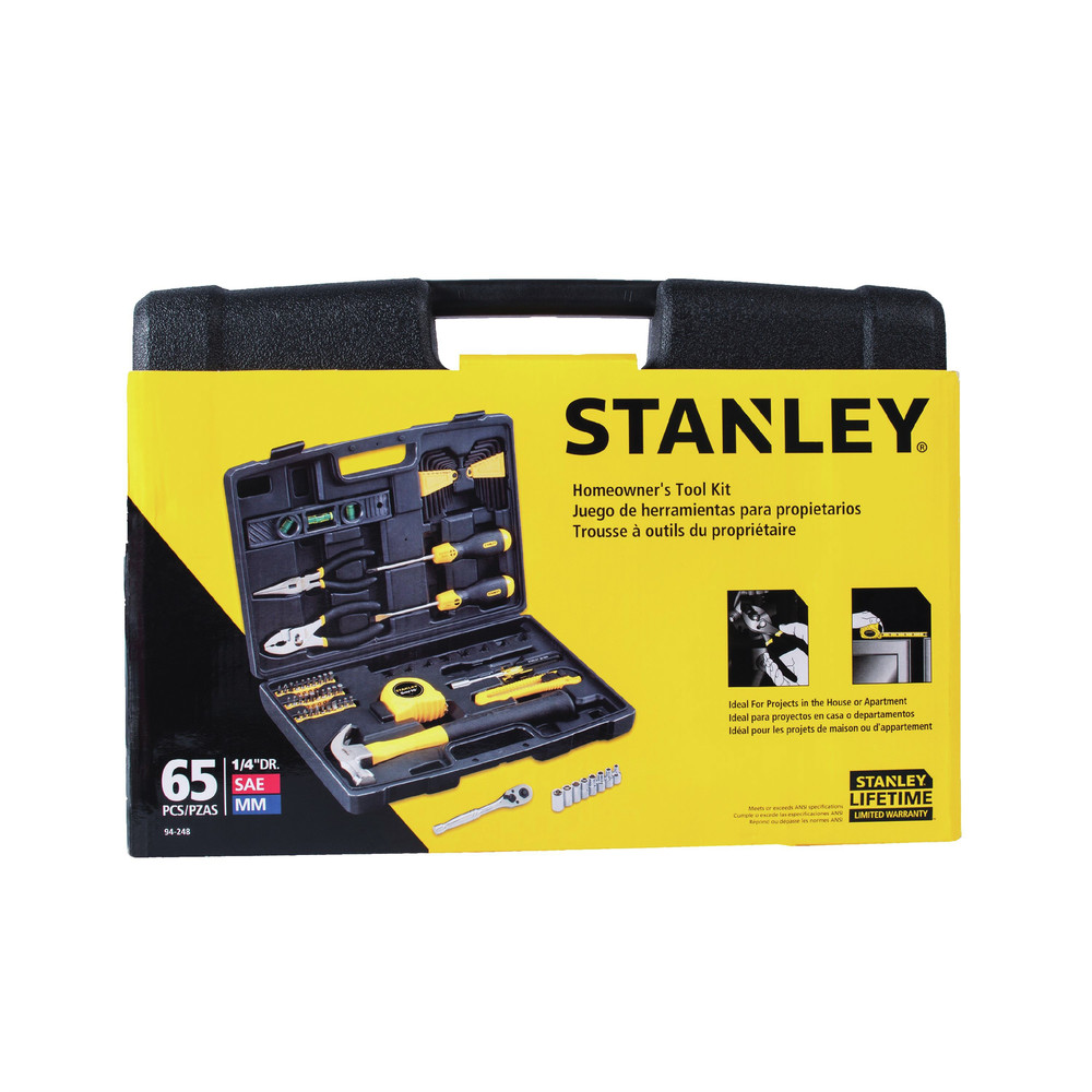 Stanley 65-Piece Homeowner's Tool Kit