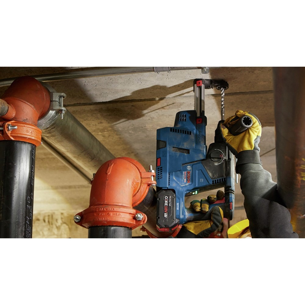 Bosch 18V Brushless Lithium-Ion 1 in. Cordless SDS-Plus Bulldog Rotary ...