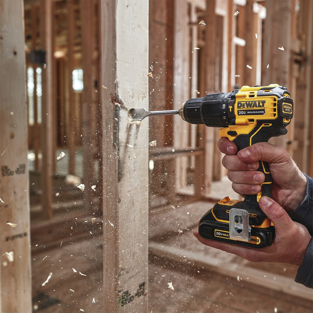 Dewalt ATOMIC 20V MAX Lithium-Ion Brushless Compact 1/2 in. Cordless ...