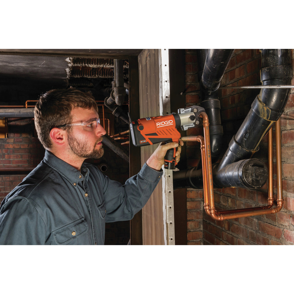 Ridgid RP 240 Press Tool Kit with 1/2 in. - 1-1/4 in. ProPress Jaws