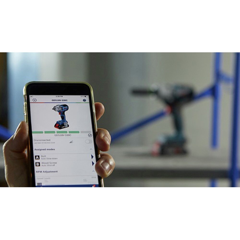 Bosch 18V Brushless Lithium-Ion 1/2 in. Cordless Mid-Torque Impact ...