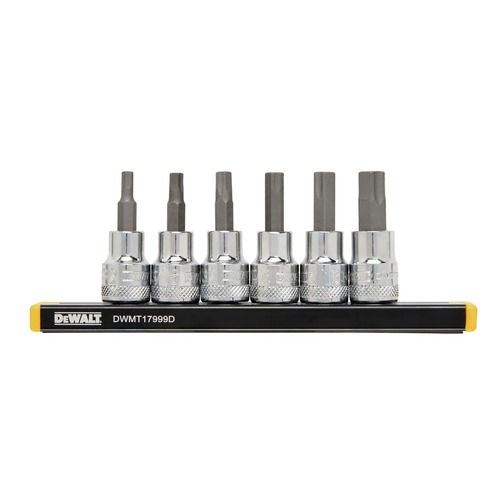 Dewalt (6-Piece) 3/8 in. Drive SAE Hex Bit Socket Set