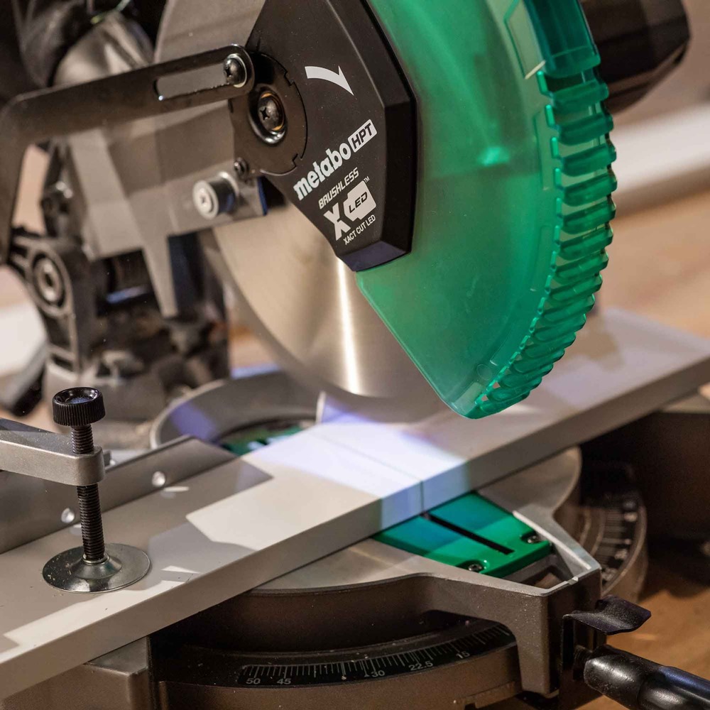 Metabo HPT 18V MultiVolt Brushless Lithium-Ion 10 in. Cordless Single ...