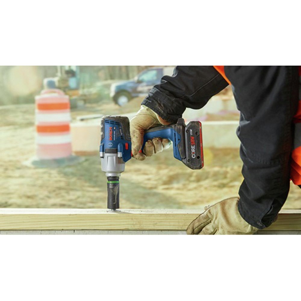 Bosch 18V Brushless Lithium-Ion 1/2 in. Cordless Mid-Torque Impact ...