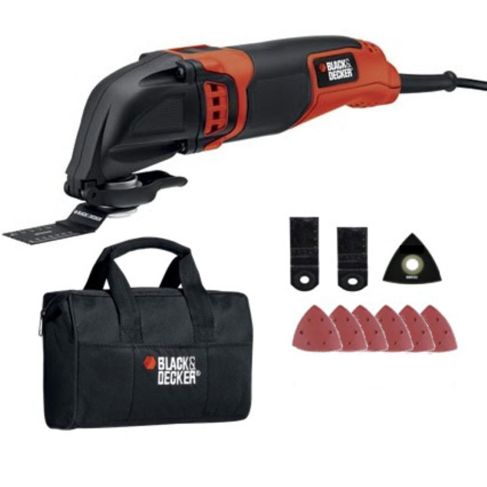 Black & Decker 2 Amp Oscillating Multi-Tool - BD200MTB - Power & Hand ...