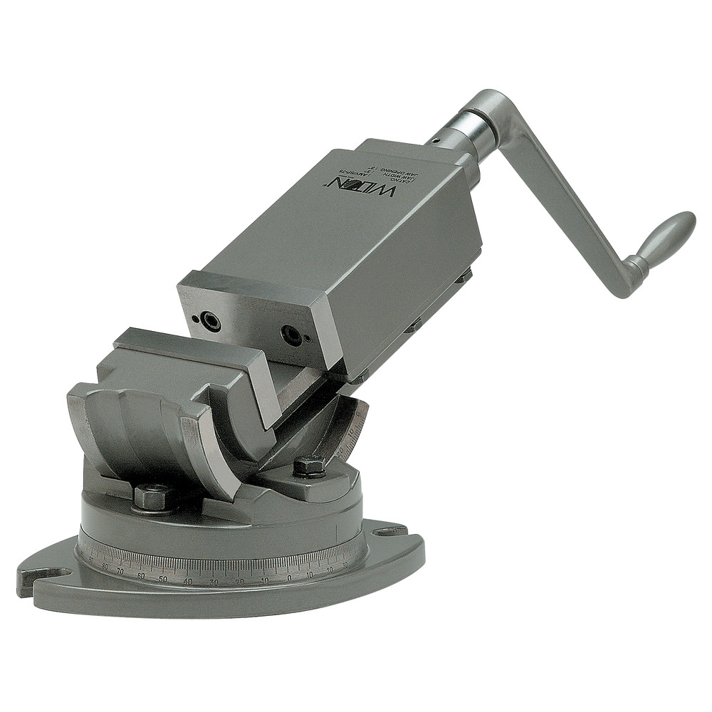 Wilton 2 Axis Angular Vise, 5 in. Jaw Width, 5 in. Jaw Opening, 2 in ...