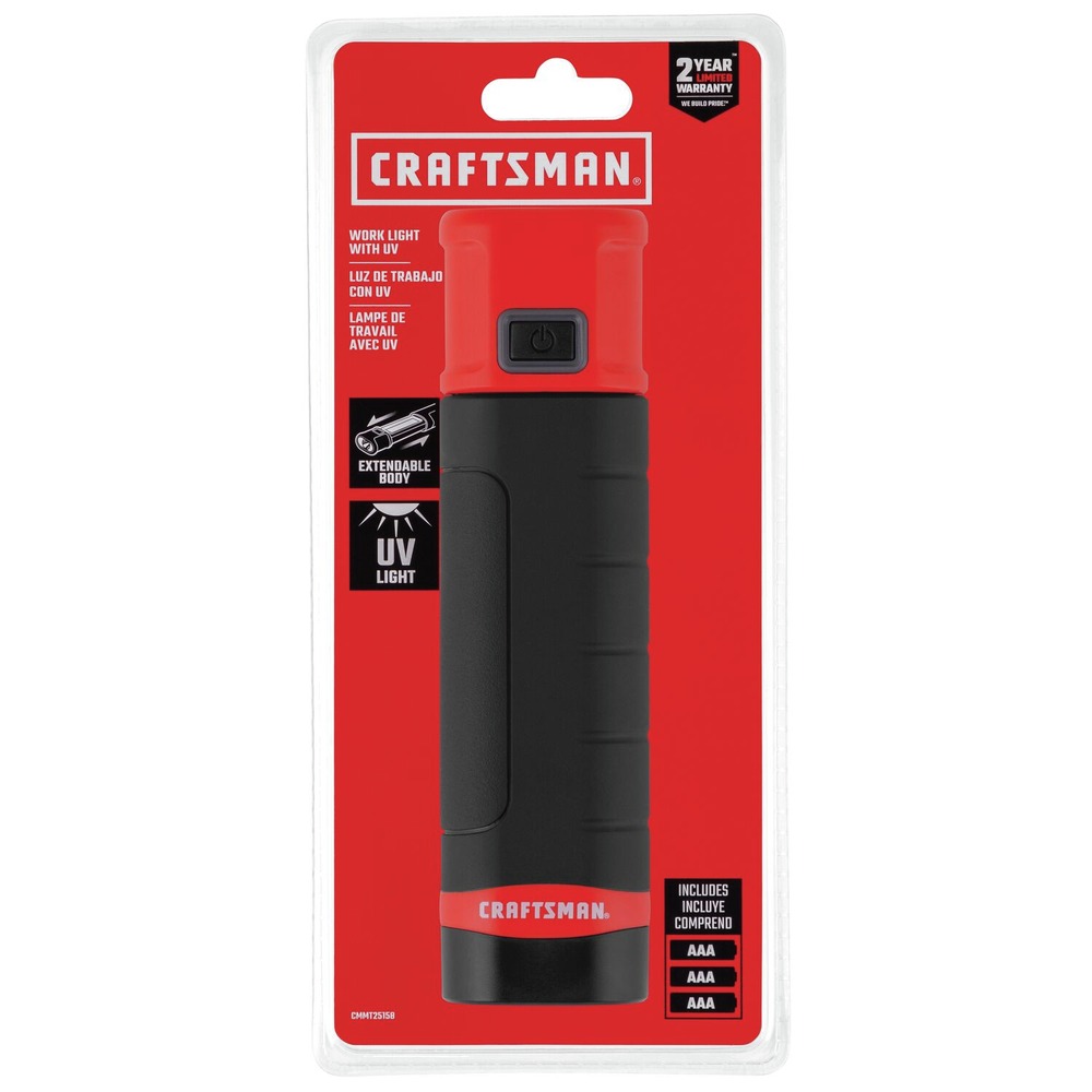 Craftsman Automotive 200-Lumen Extendable UV Work Light