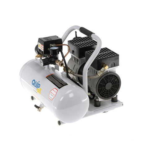 Quipall 1 HP 2 Gallon Oil-Free Hotdog Air Compressor