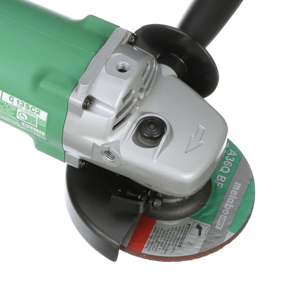 Metabo HPT 5 in. 11 Amp Trigger Switch Small Angle Grinder