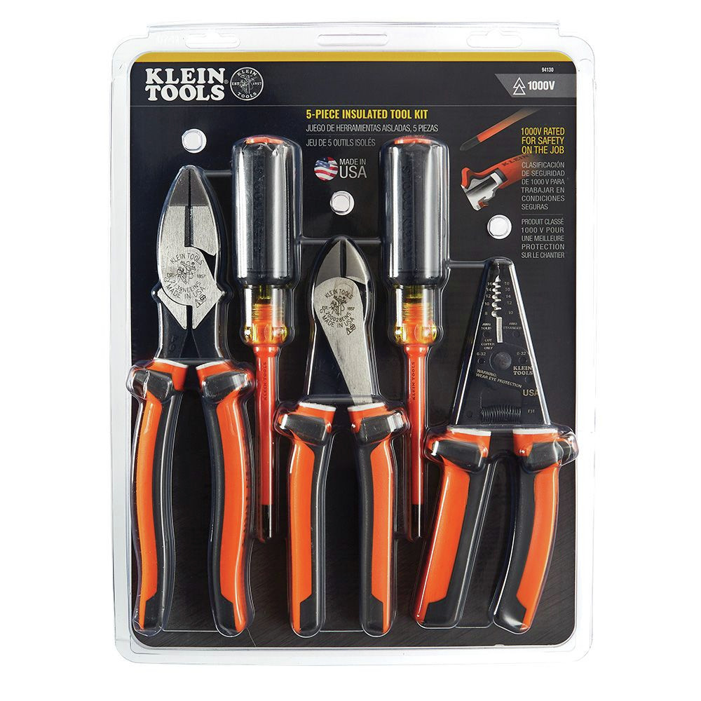 Klein Tools 5-Piece 1000V Insulated Tool Kit