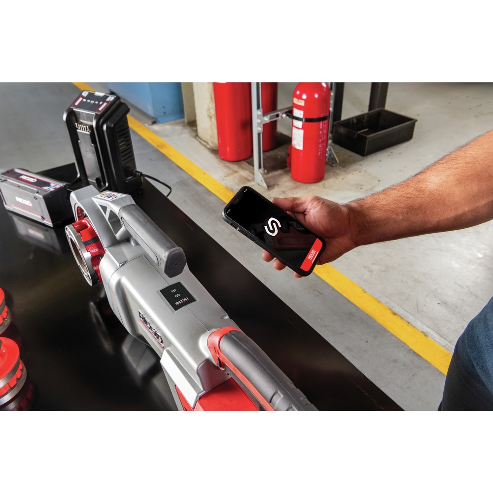 Ridgid 760 FXP 11-R Brushless Lithium-Ion Cordless Power Drive Kit with ...