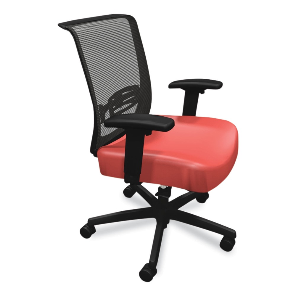 The HON Honcmy1acu67 Convergence Mid-back Task Chair With Syncho-tilt ...