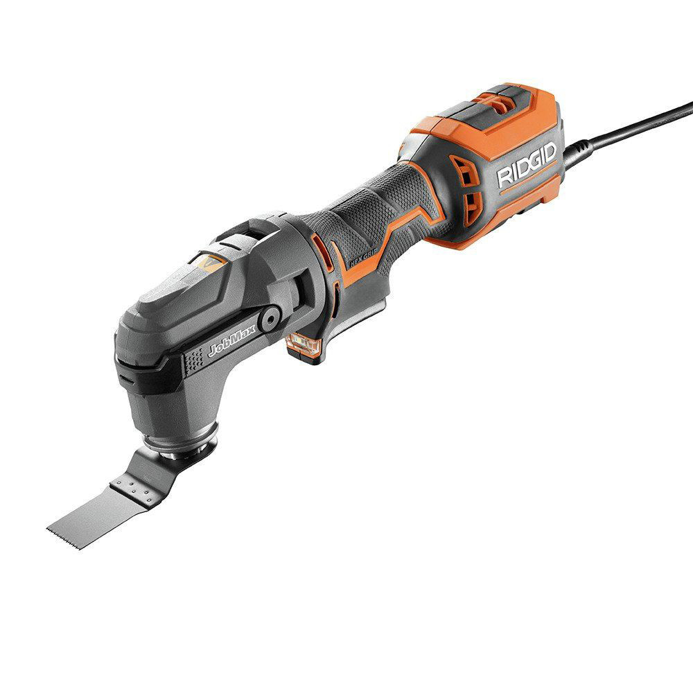 Ridgid 120V 4 Amp Multi-Tool with Tool-Free Head ZRR28602 recon ...