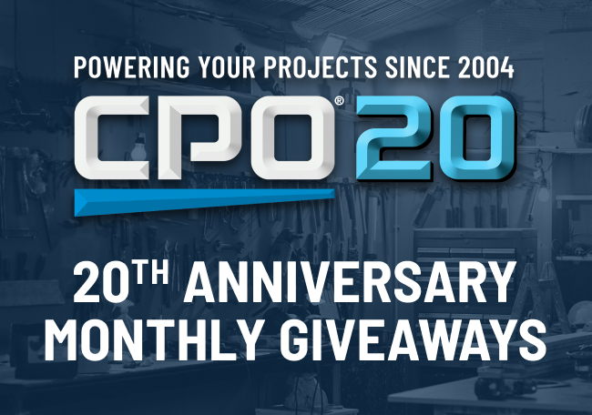 CPO 20th Anniversary - December Giveaway | CPO Outlets